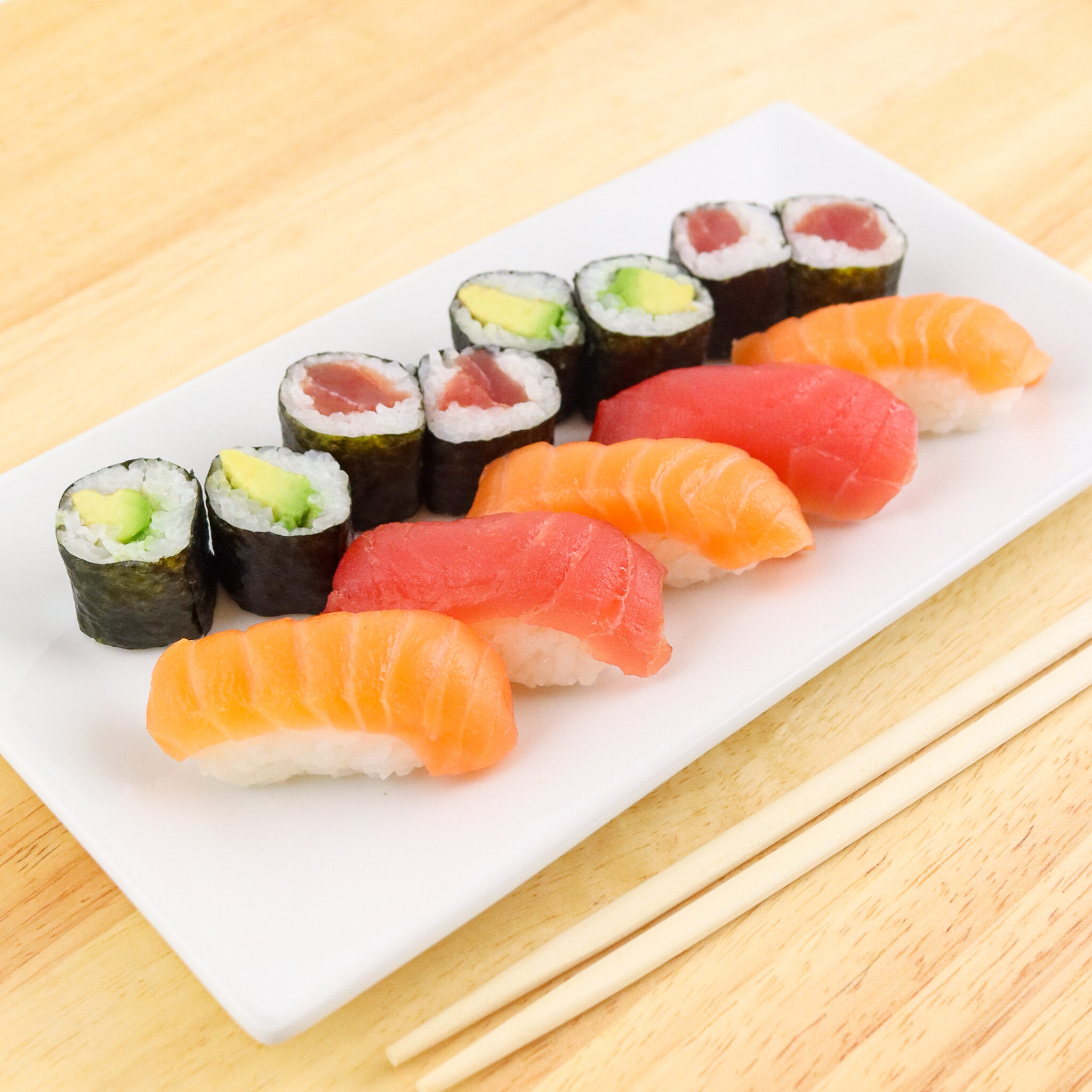 Tuna Salmon Sushi Sampler - Mai Sushi